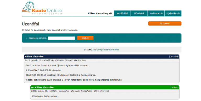 Online könyvelés ingyen? Próbálja ki ingyenes rendszerünket!